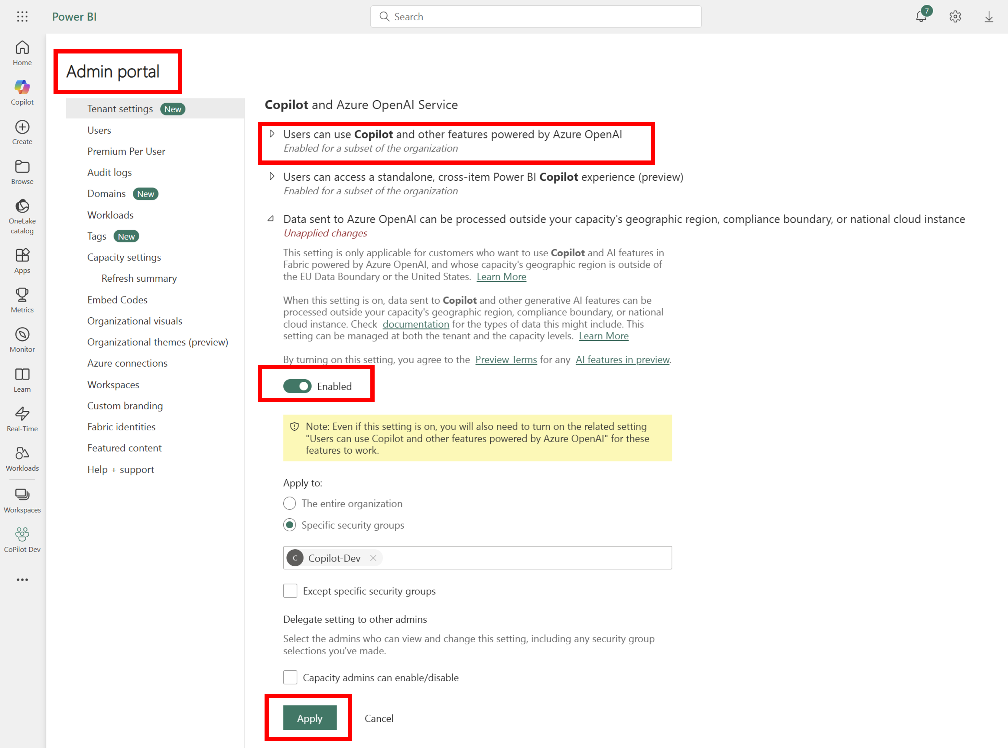 How to Enable Copilot with Power BI – ZoneReporting Knowledge Base